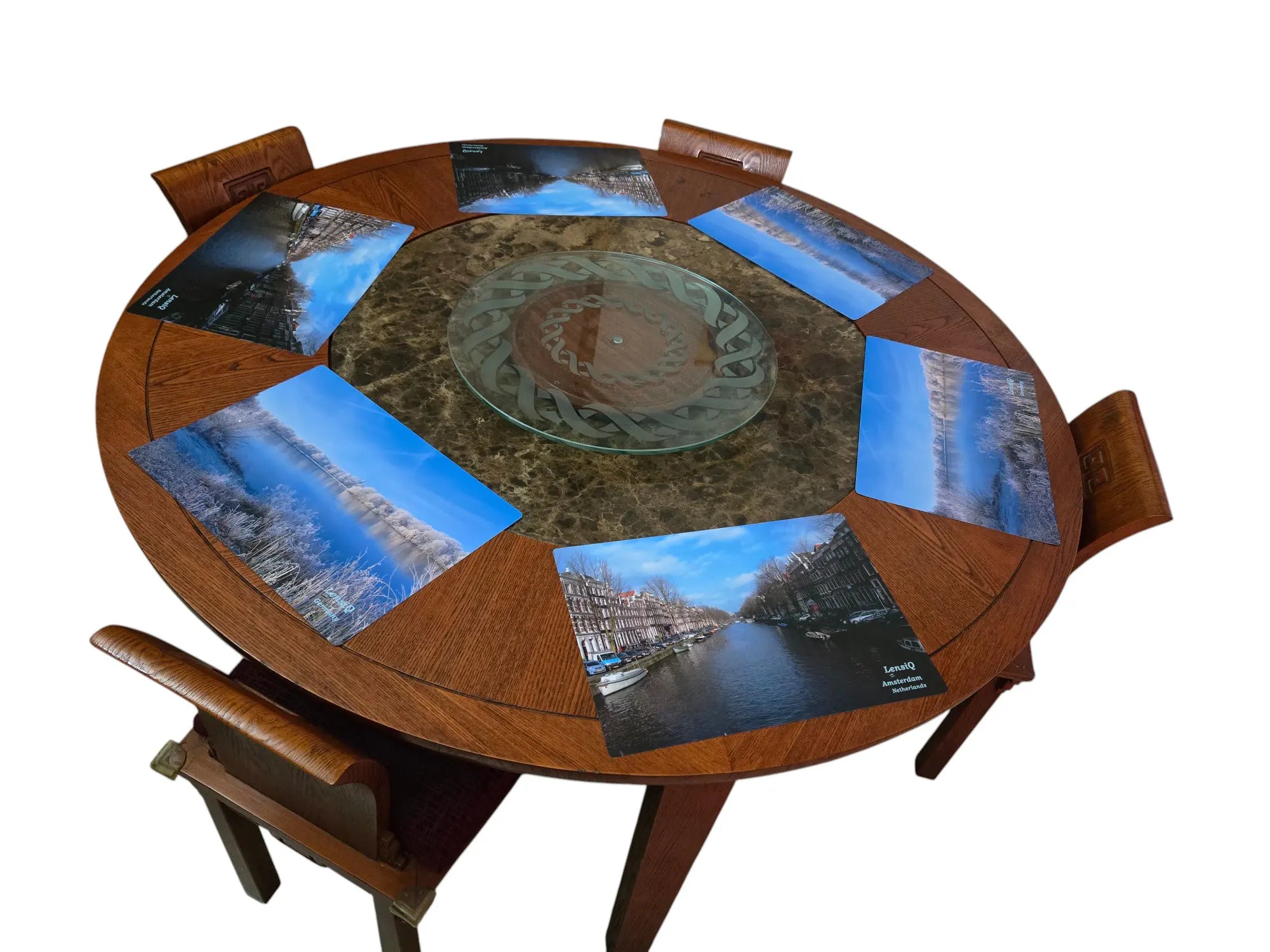 Water Bodies Digital Photograph Table Mat – LensiQ